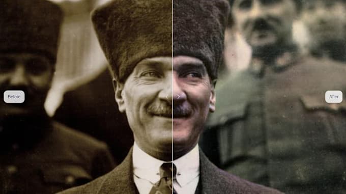 Ill colour your old and colourless photographs by Kaptanburak | Fiverr