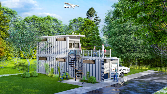 Design your shipping container home, shop, cafe, drive thru restaurant ...