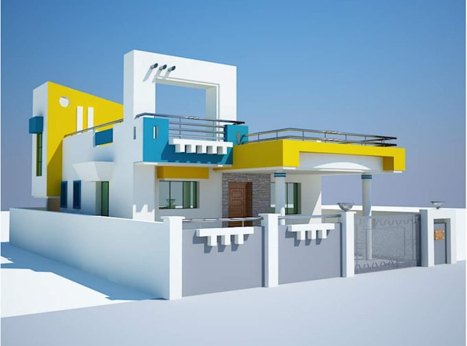 Make the best architectural models in revit by Vamsiikhan | Fiverr