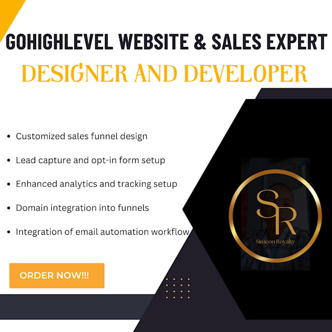 Gohighlevel website, gohighlevel sales funnel, gohighlevel landing page by Rashid1871 | Fiverr