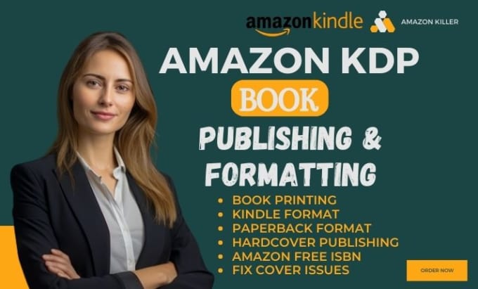 Proofread, edit, kdp book formatting amazon kdp book publishing self ...