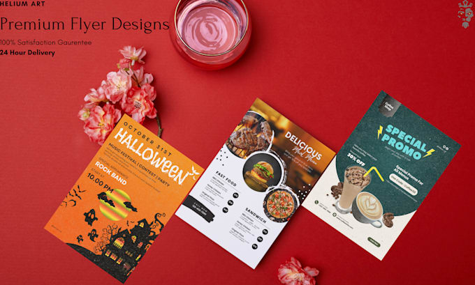 Design premium flyer for business, events, and social media by Helium ...