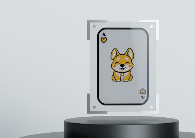 Create nft card, pass card, animation, 3d card by Bakky_3d | Fiverr