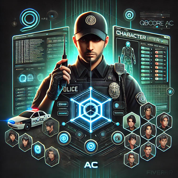 Give you professional qbcore roleplay fivem server by Mohamedramou833 ...