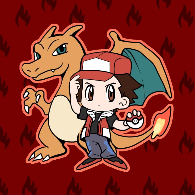 Do pokemon style chibi and pokemon by Xinyipeng | Fiverr