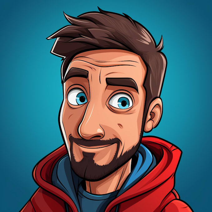 Draw cartoon vector portrait or illustration art mascot by Marianeruiz ...