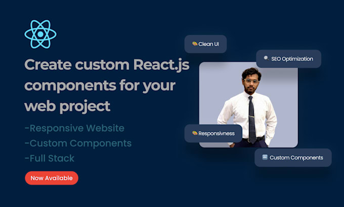 Create Custom React Js Components For Your Web Project By Hassamj2 Fiverr