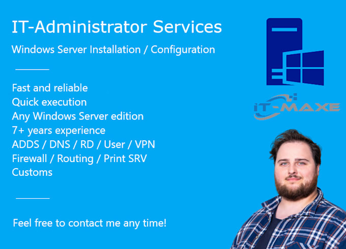 Install and configure windows server any version by Cynicalmax | Fiverr