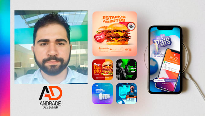 Create stunning social media posts by Andradedesigner | Fiverr Create stunning social media posts by Andradedesigner | Fiverr