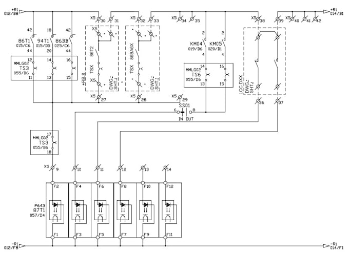 Do electrical schematic , sld , wiring ,plc and panel design in autocad ...