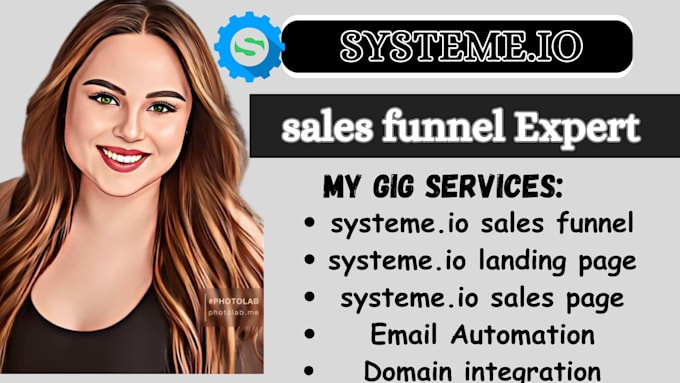 Clone or design systeme io sales funnel, systeme io landing page and ...