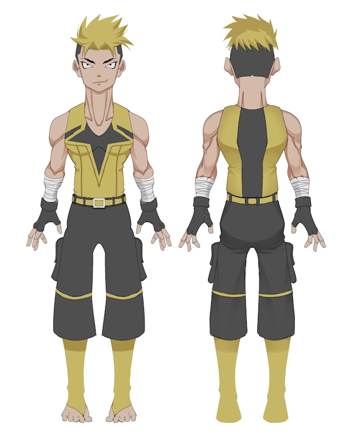 Design character basic on your concept idea by Dian9905 | Fiverr