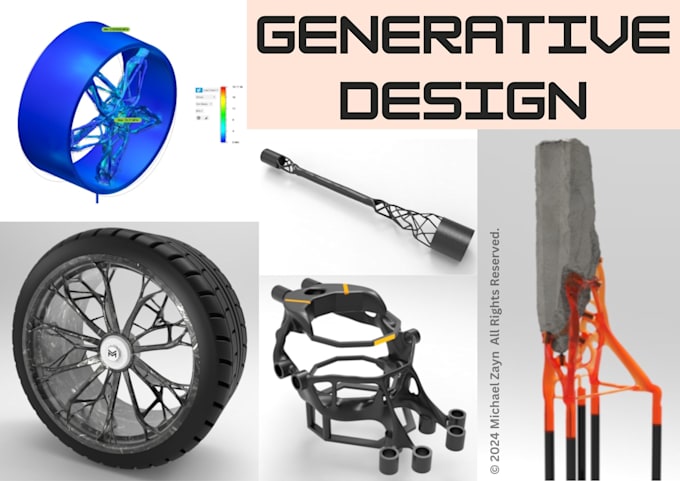 Do generative design using fusion 360 by Michael_zayn | Fiverr