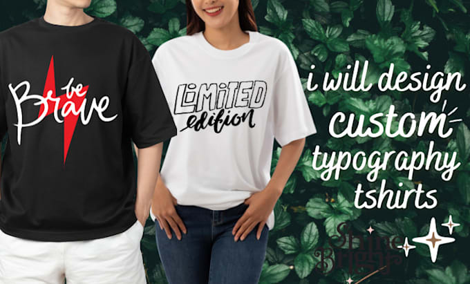 Create trendy canva typography t shirts design for etsy by Alinaimran64 ...