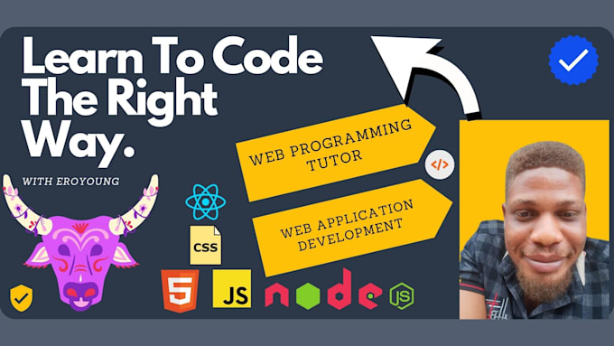 Teach You React Javascript Html Css And Help Setup Your Work Environment By Godwinoguechuba 8219