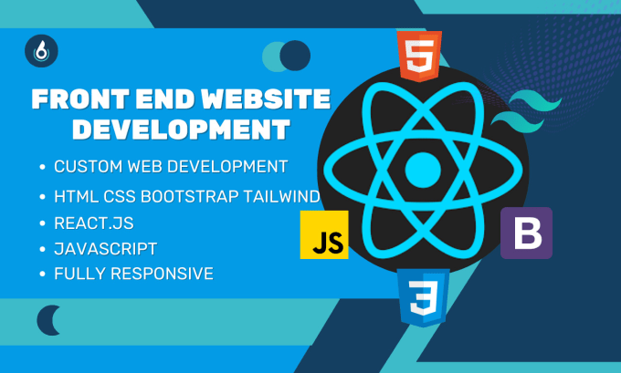 Be Your Front End Developer Using Htmlcss Bootstrap Tailwindcss React And Js By Ahjion Fiverr