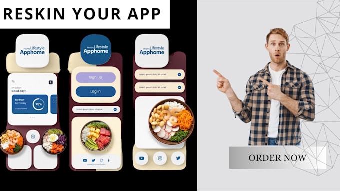 Reskin, rebrand, and build your android, ios and flutter app by Yasir_663 | Fiverr