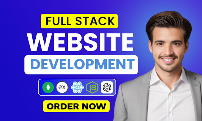 Develop mern stack web application as full stack developer react, nodejs by Mansab491 | Fiverr