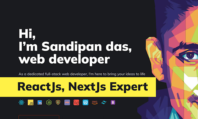 Develop web apps using reactjs, nextjs, aws, and serverless by Sandipank | Fiverr