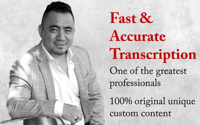 Accurately transcribe your audio and video by Rayxion | Fiverr Accurately transcribe your audio and video by Rayxion | Fiverr