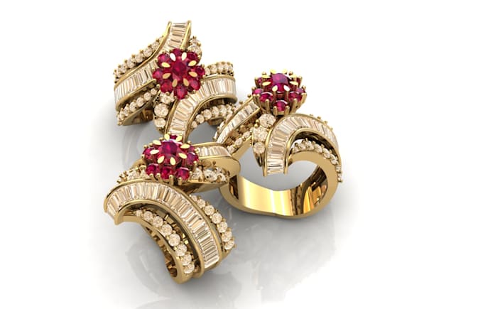 Create 3d jewelry design for 3d printing jewelry making by ...