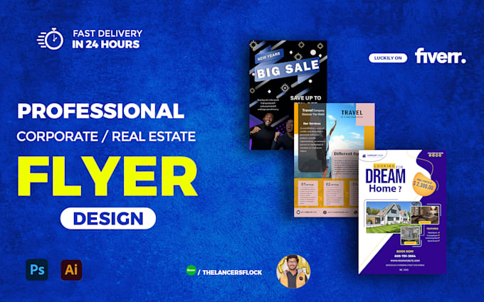Design professional poster ,flyer and web banners in 10 hours by ...
