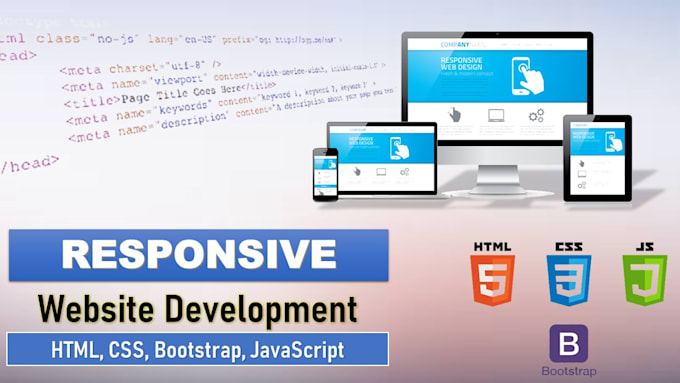 Be Your Front End Web Developer Designer Using Htmlcss Javascript By