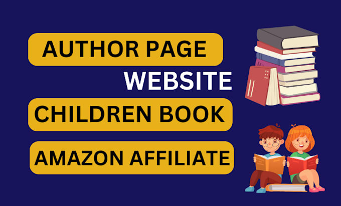 Build a captivating book author or ebook author website to showcase ...