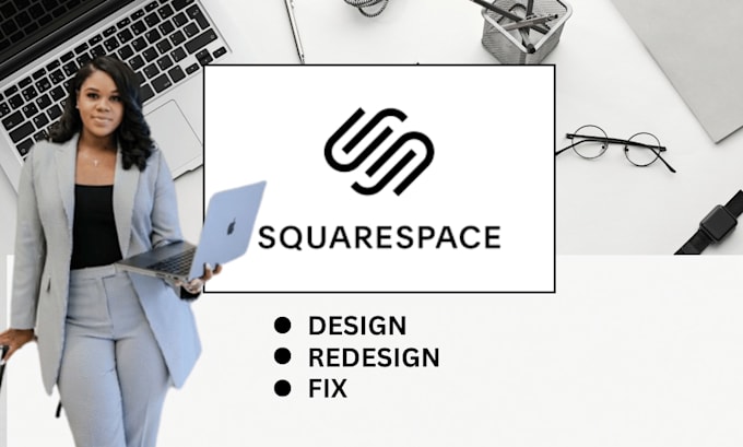 Design or redesign your squarespace website by Larryay009 | Fiverr