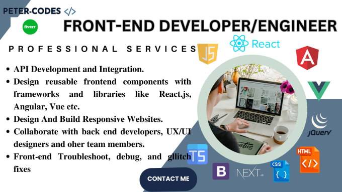 Be Your Reactjs Nextjs Typescript Tailwind Frontend Web Application Developer By Inspiredpen