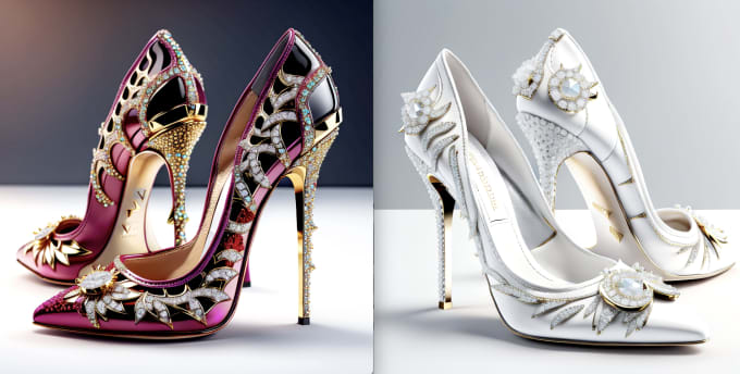 Draw realistic looking shoes by Fashionhouse | Fiverr