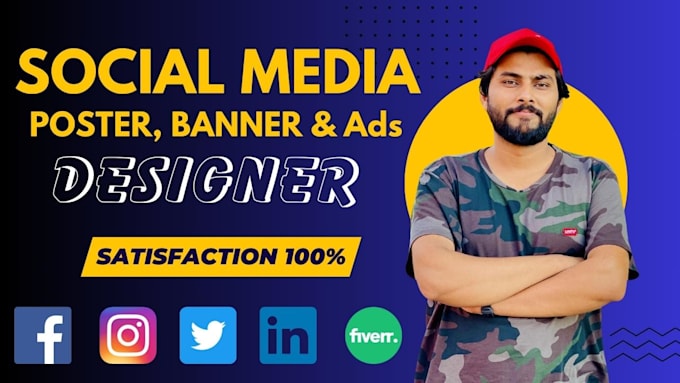 Do creative social media design, poster, banner, ads by Rizwanskg1 | Fiverr