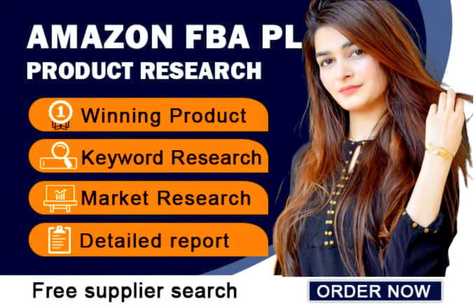 Do amazon fba product research and amazon product research private label by Maryam_amazon1 | Fiverr