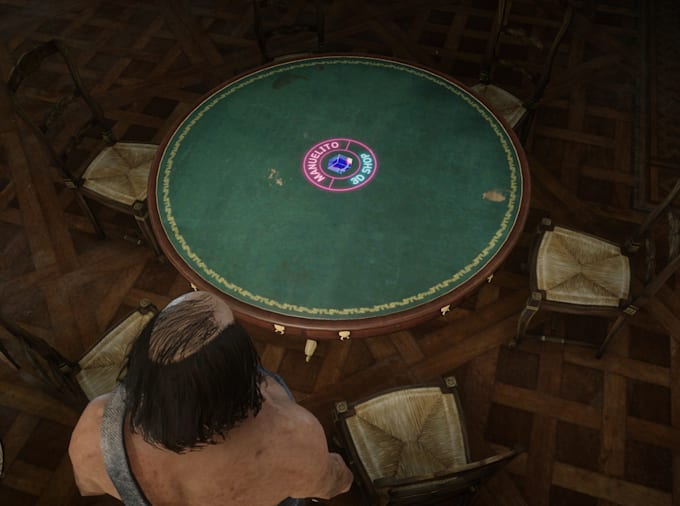 Personalized poker and blackjack table by Manuelitotv | Fiverr