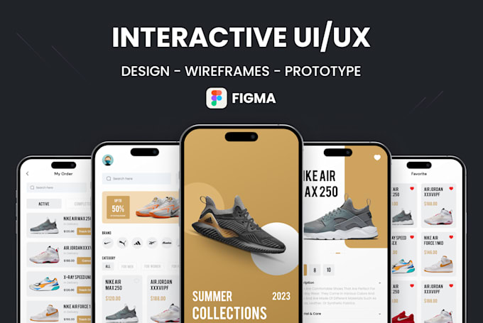 Design creative, unique and high quality figma mobile app ui ux by ...