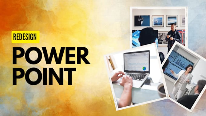 Improve, redesign and do affordable informative power point ...