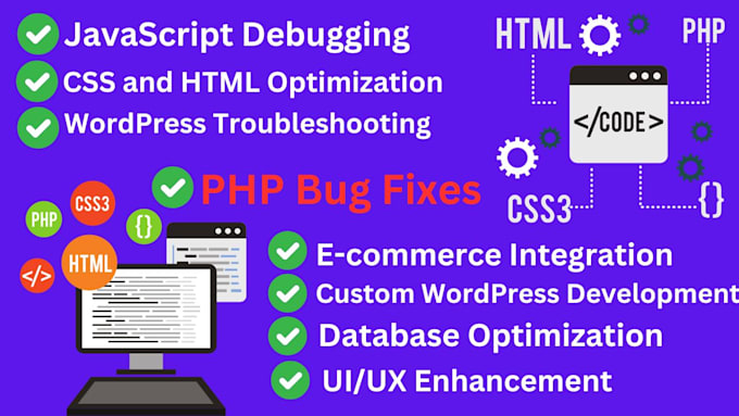 Debug And Resolve Php Laravel Javascript Css Html Wordpress