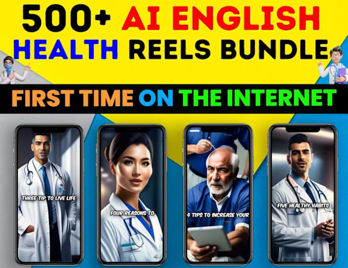 Create 500 ai avatar health videos in english by Kkitty | Fiverr