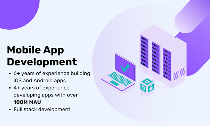 Build you a full stack mobile application by Tsukudabuddha | Fiverr
