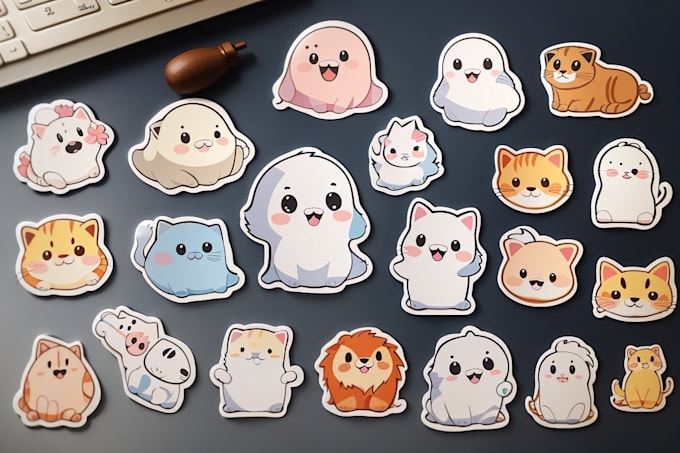 Design premium printable stickers custom designs and quality prints by ...