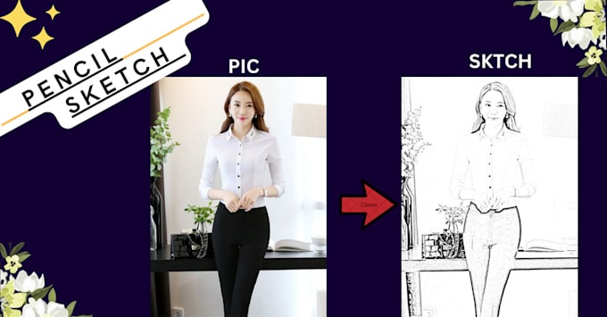 Make your pencil sketch in very less price by Liena12 | Fiverr