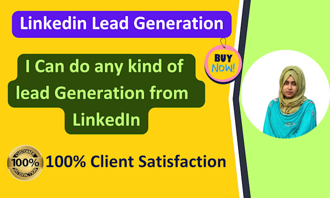 Do linkedin lead generation by Leadsmaya | Fiverr