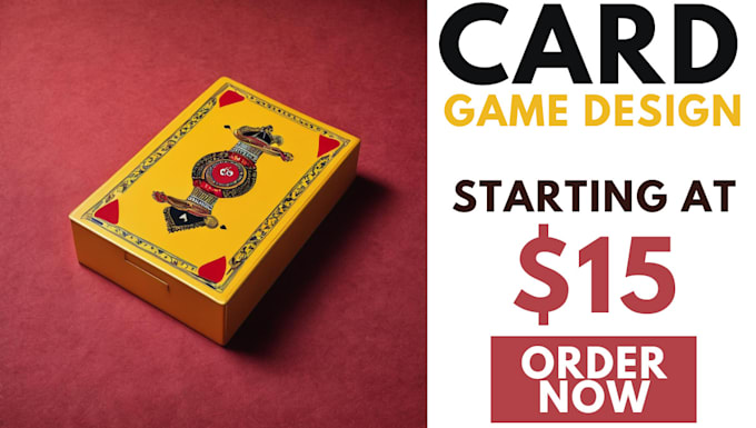 Draw card game art, card game design, 3d card game, card box, board ...