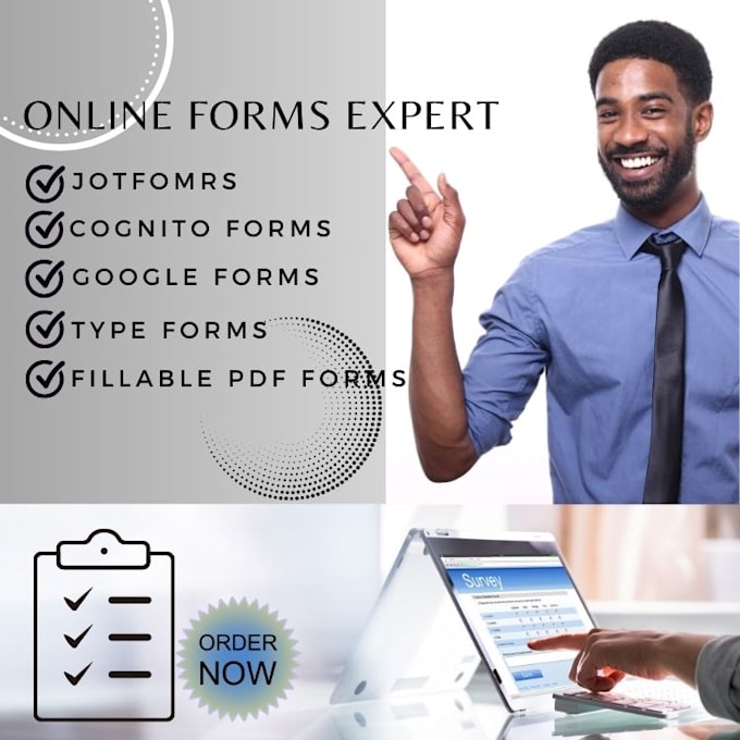 Create professional, custom, and easy online jotforms by Cedvision | Fiverr