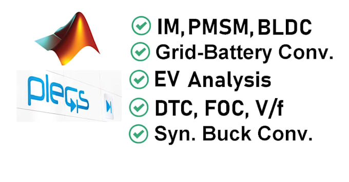 Deliver postgrad, undergrad projects in matlab, simulink, plecs by Monojit_seal | Fiverr