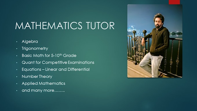Tutor students in mathematics by Sadiquebablu | Fiverr