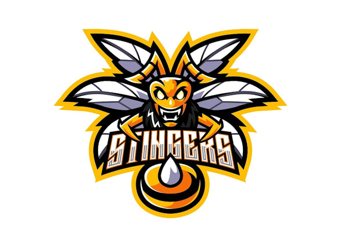 Design high quality sports bee logo with unlimited revision by Chasity ...