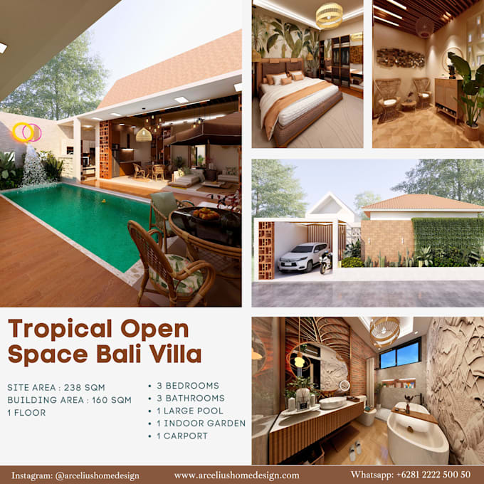 Design 3d interior, exterior, plan, render by Chavie17 | Fiverr