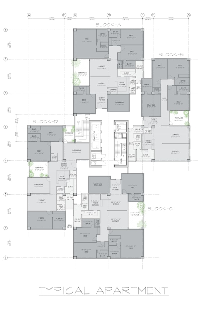 Develop architectural floor plan, 3d views, rendering and master ...