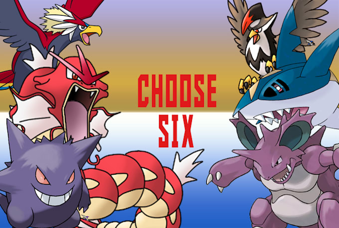 Deliver any six pokemon from a massive list by Goodguystebs | Fiverr